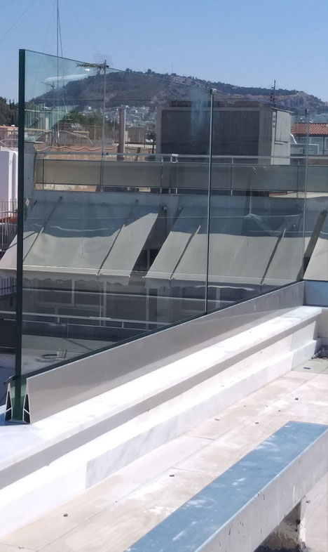 Sigmaglass. πτυσσόμενα Κρύσταλλα, Ανοιγόμενες Οροφές-Αίθρια, Pergotenta ...