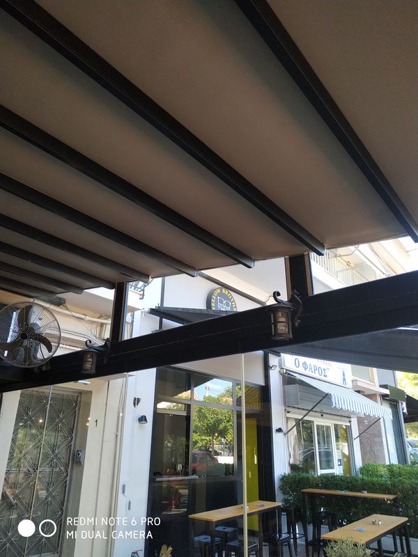Sigmaglass. πτυσσόμενα Κρύσταλλα, Ανοιγόμενες Οροφές-Αίθρια, Pergotenta ...